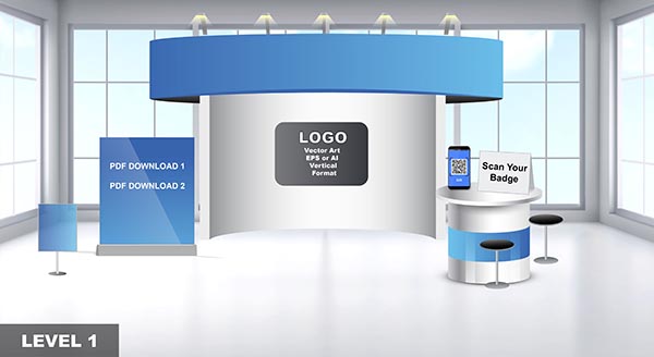 Level 1 Booth (Ally Package & Exhibit Package)